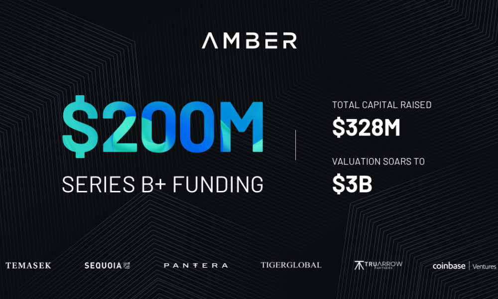 Temasek Leads Amber Group's $200M Series B+ Round, Valuing The Company ...
